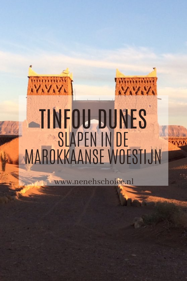 Tinfou Dunes bij Zagora: slapen in de Marokkaanse woestijn