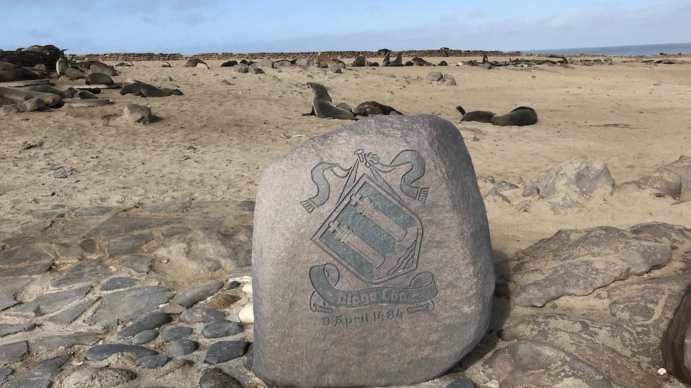 Skeleton Coast en Cape Cross in Namibië